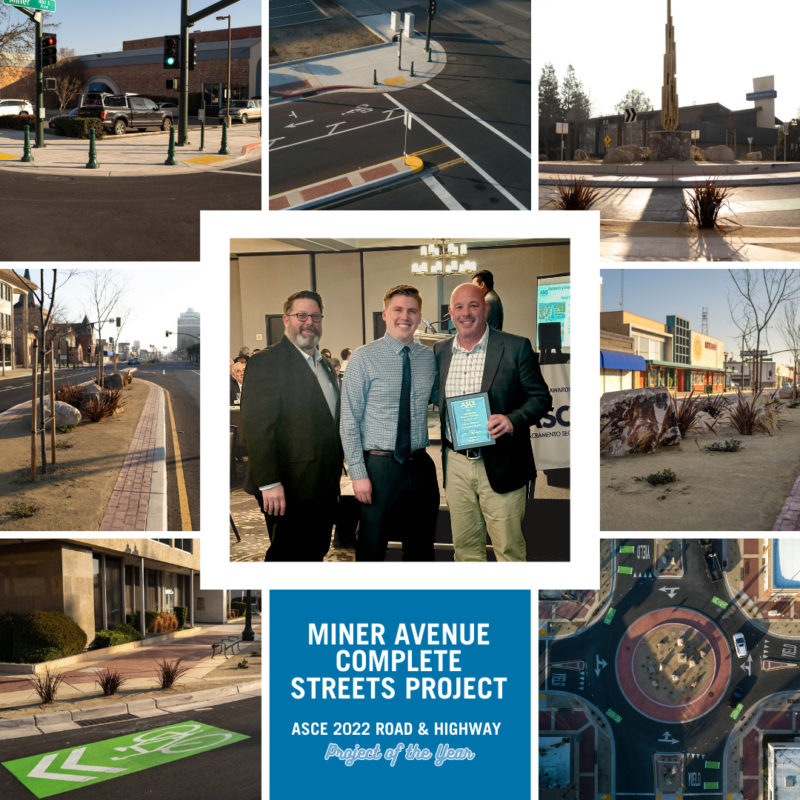 ASCE Award for Miner Avenue Complete Streets! - Siegfried Engineering